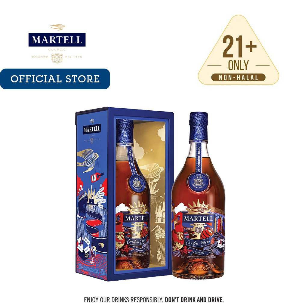 [Limited Edition] Martell Cordon Bleu Cognac Gift Set by Wu Jian'An (700ml/1.5L) | Shopee Malaysia