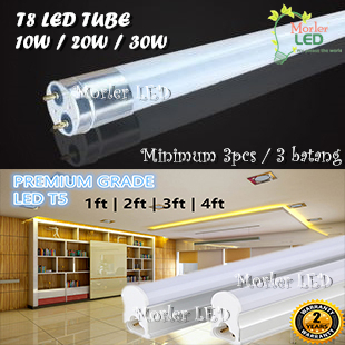 LED T8 / T5 Tube Lampu Kalimantang 10W / 20W / 24W / 30W / 1FT / 2FT / 3FT / 4FT / 1200MM ...