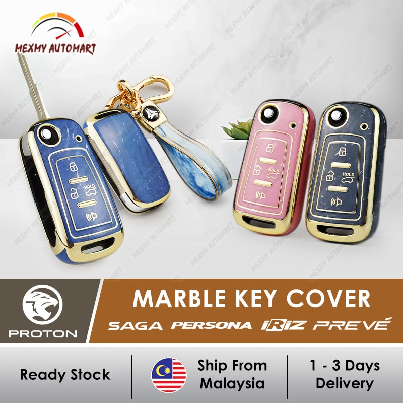 PROTON Saga VVT Persona Iriz Suprima S Marble Key Cover Case ...