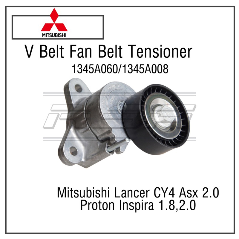 Proton inspira Mitsubishi lancer Cy4 Asx 2.0 v belt fan belt tensioner ...