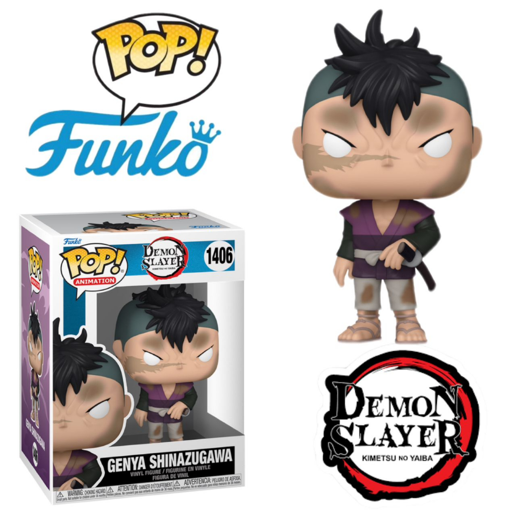 Funko Pop Vinyl Animation Demon Slayer 1406 Genya Shinazugawa ...
