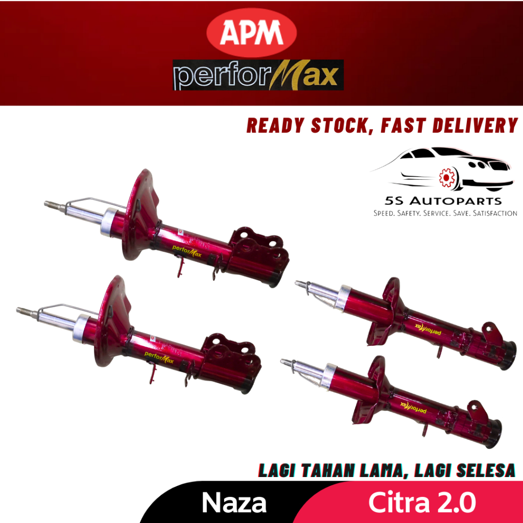 APM Performax Naza Citra NC 2006 Heavy Duty Sport Shock Gas Absorber ...