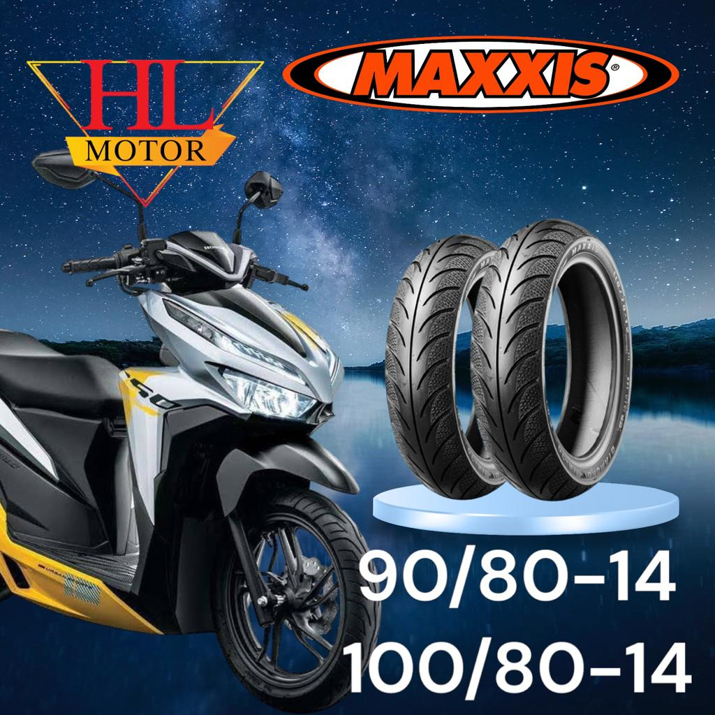 Tayar Honda Vario 150 Maxxis 3dn New Diamond 90/80-14 & 100/80-14 ...