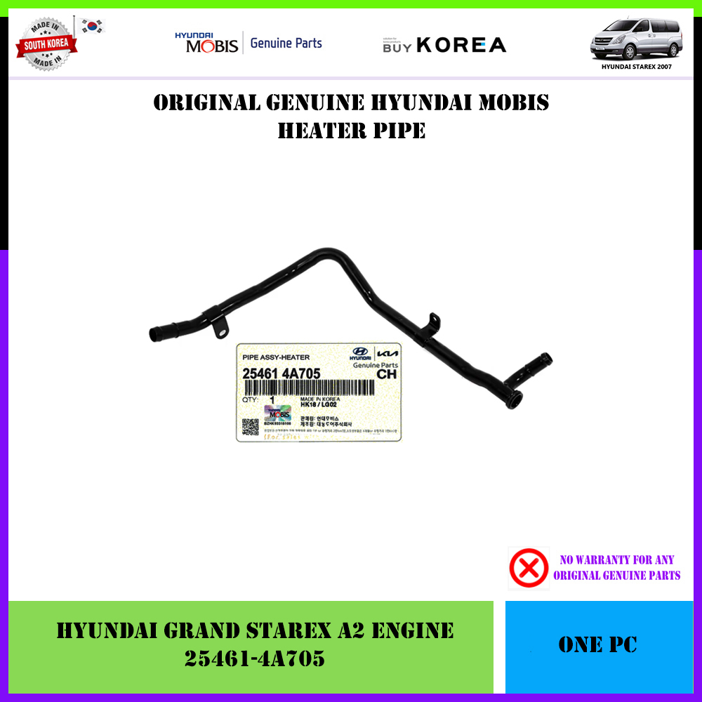 Hyundai Grand Starex A2 Genuine Hyundai MobIs Heater Pipe (25461-4A705 ...