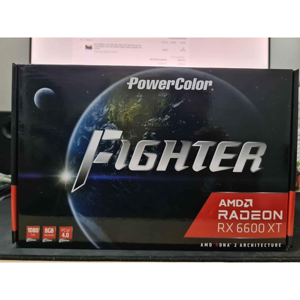 PowerColor Fighter RX 6600 XT | Shopee Malaysia