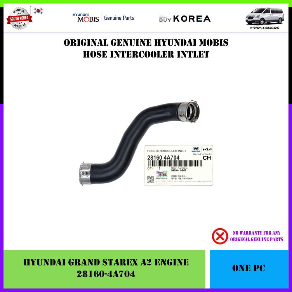 Hyundai Grand Starex A2 Genuine Hyundai Mobis Intercooler Hose Inlet ...