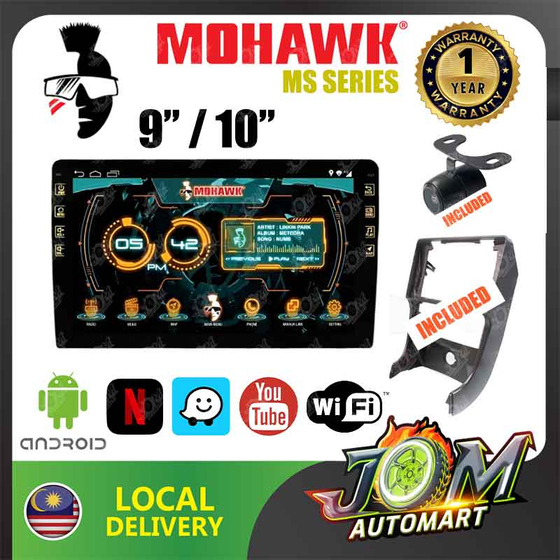 🎇🎆 NEW ITEM 🎇🎆 Mohawk FREE CASING + REVERSE CAMERA MS Series Car ...