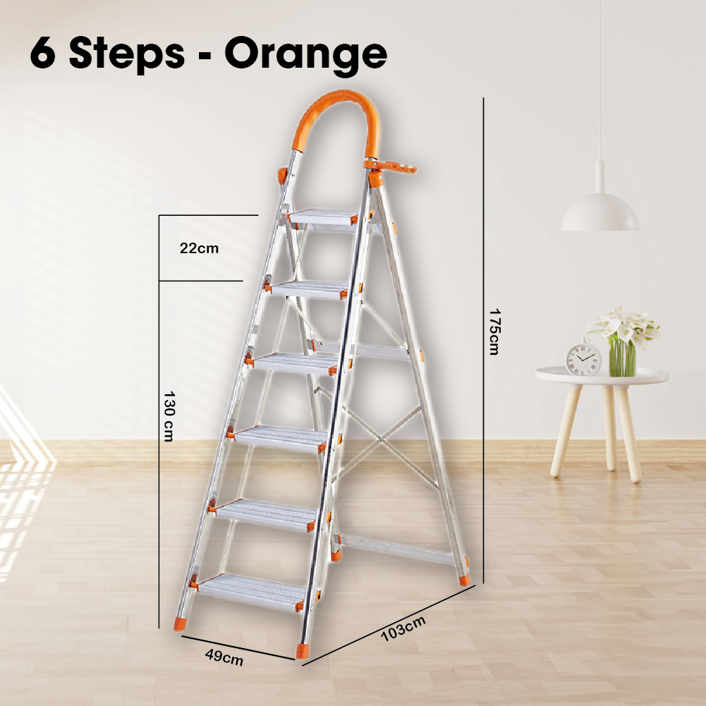 Tangga Lipat Foldable Ladder Folding Ladder Heavy Duty Ladder ...