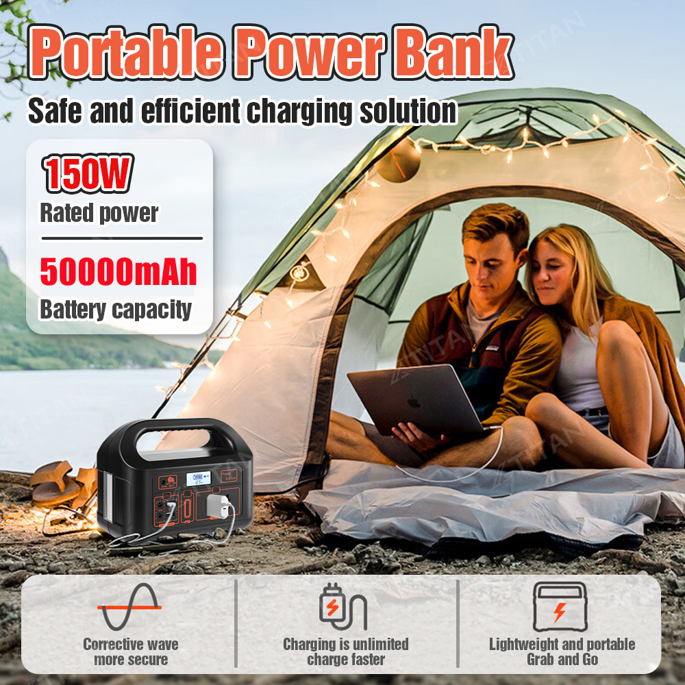 220V 150W Power Station Portable 50000mAh Original Outdoor Powerbank ...