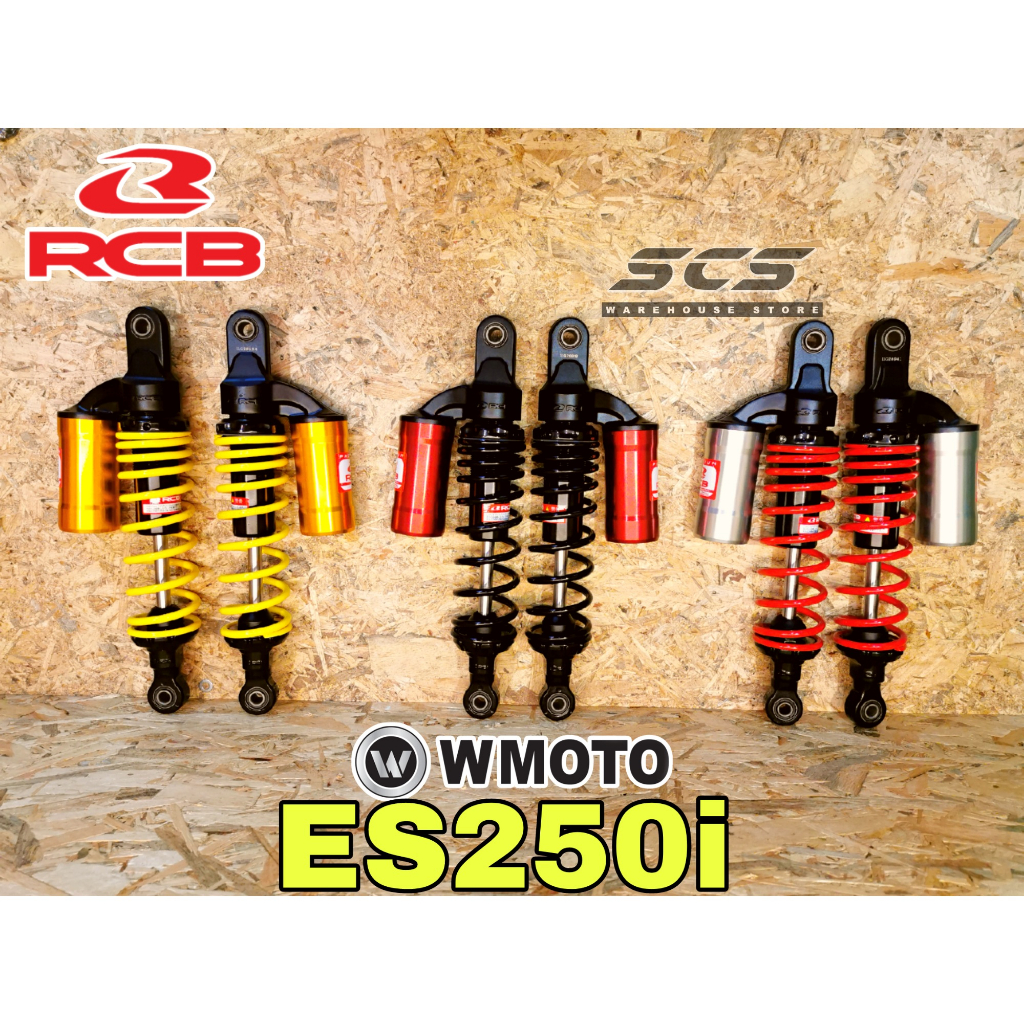RCB Absorber Set MB2 Wmoto ES250i 335mm Adjustable Gas Tank Racing Boy ...