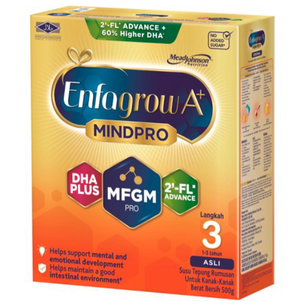 Enfagrow A+ Mindpro Step 3 500g (Original) | Shopee Malaysia