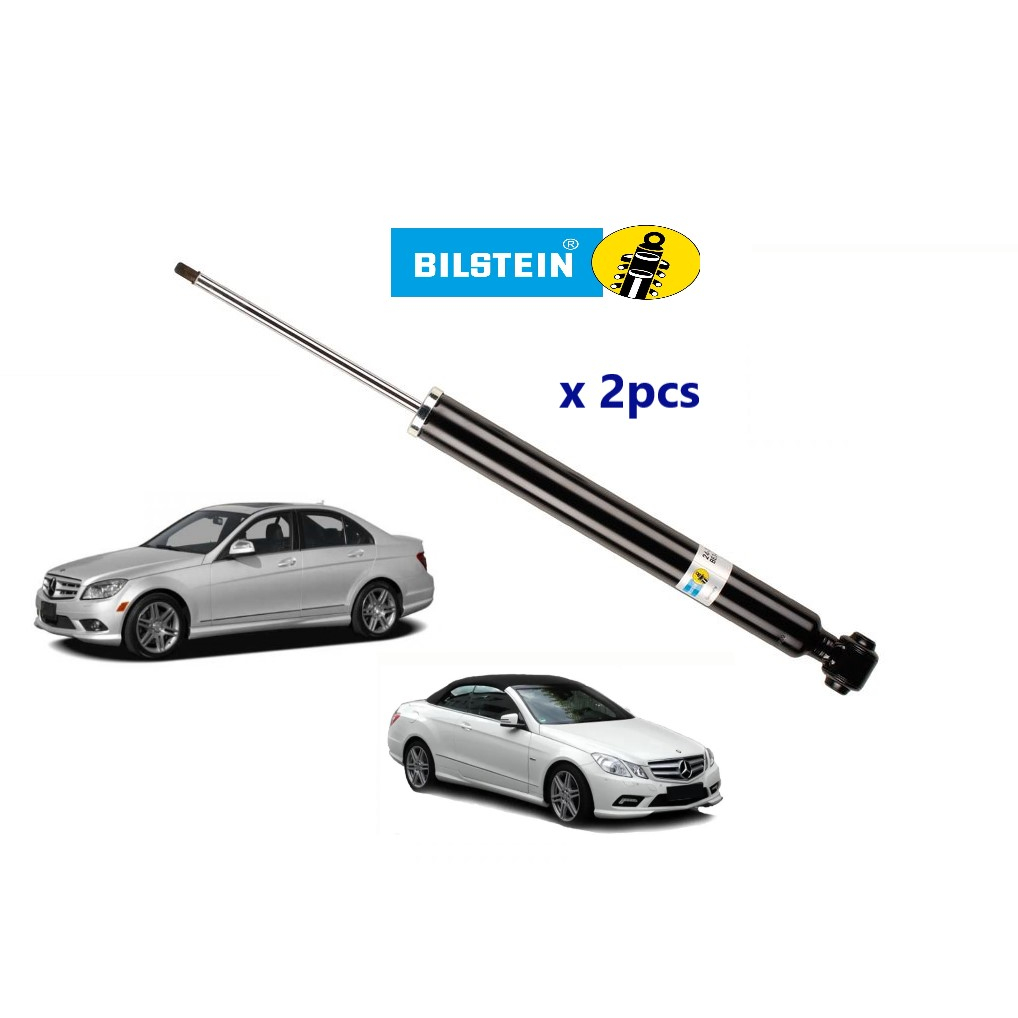 1 Pair (Left + Right) REAR Shock Absorber for Mercedes Benz C-Class ...