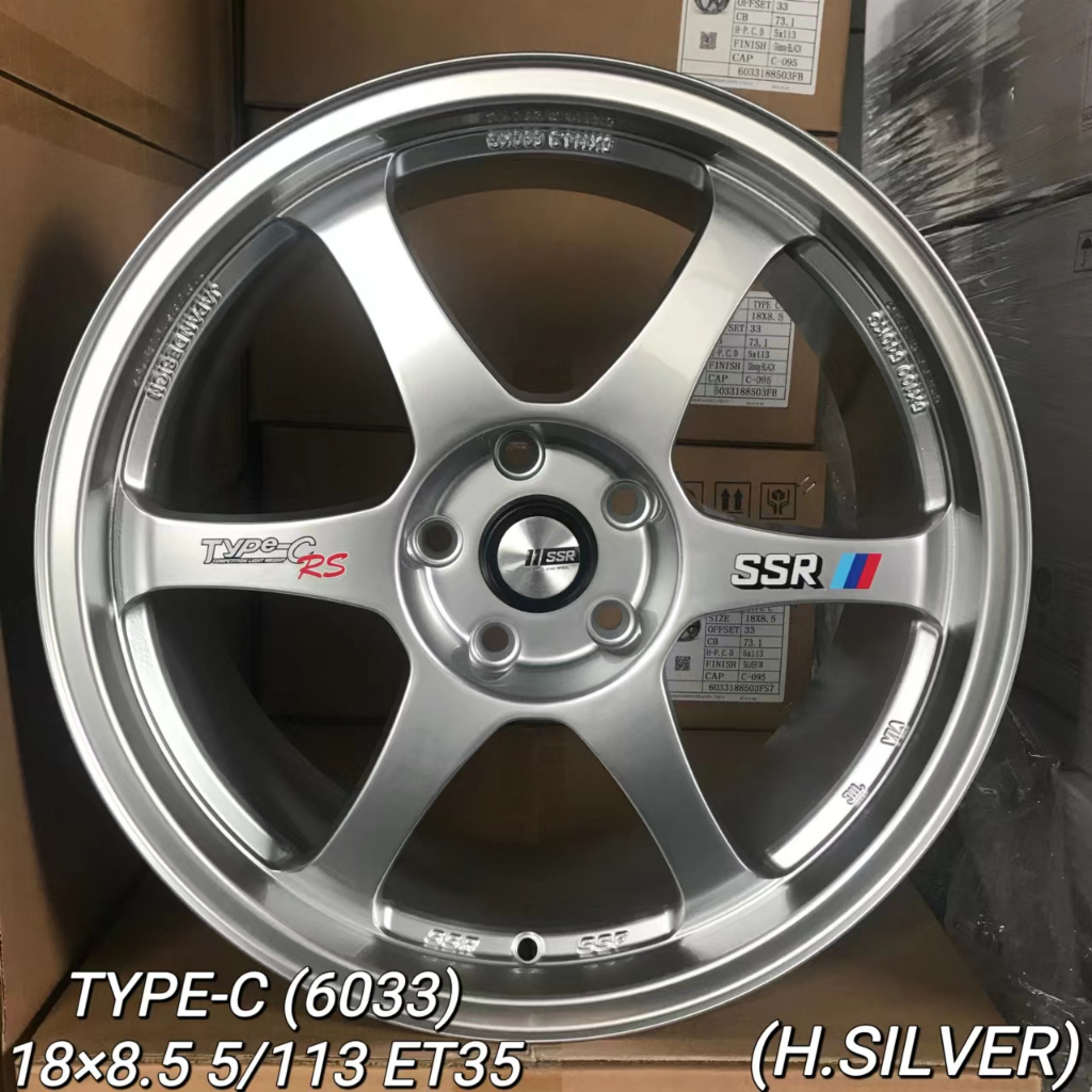 SSR TYPE C - 15" 16" 17" 4x100/4x114.3 / 5x114.3 ET38/ET40 THAILAND ...