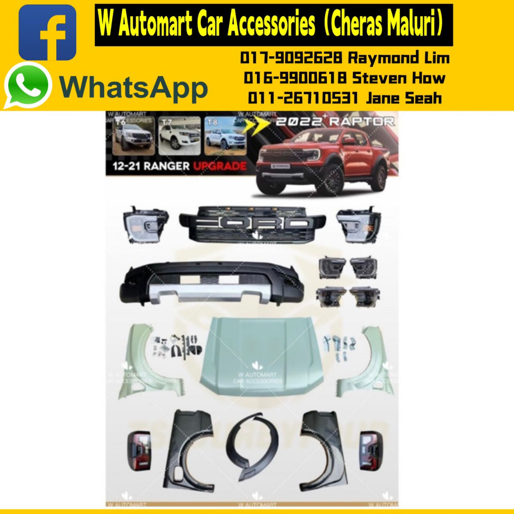 Ford Ranger T6 / T7 / T8 Convert To Next Generation Ford Ranger Mini ...