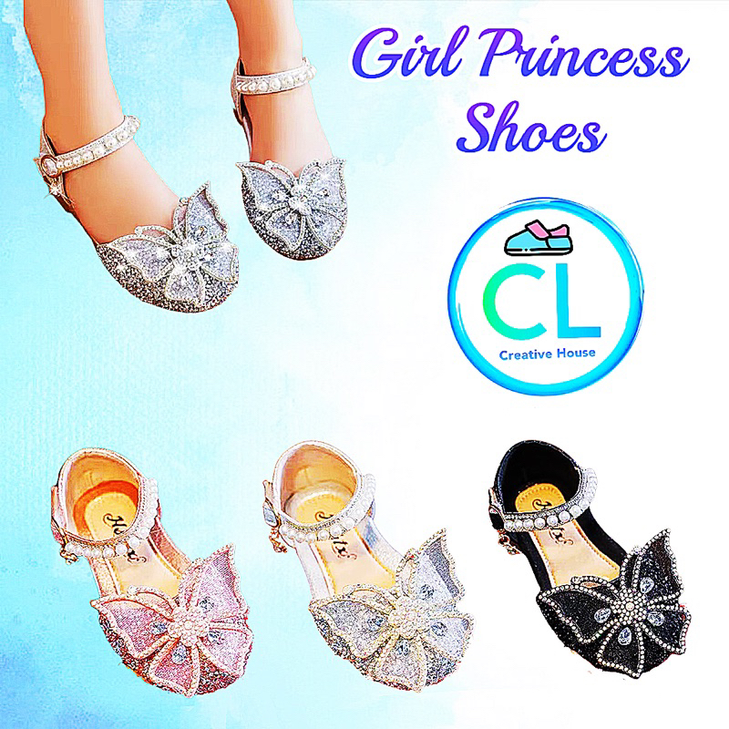 Kids Baby Girl Magic Glow Princess Shoes | Shopee Malaysia