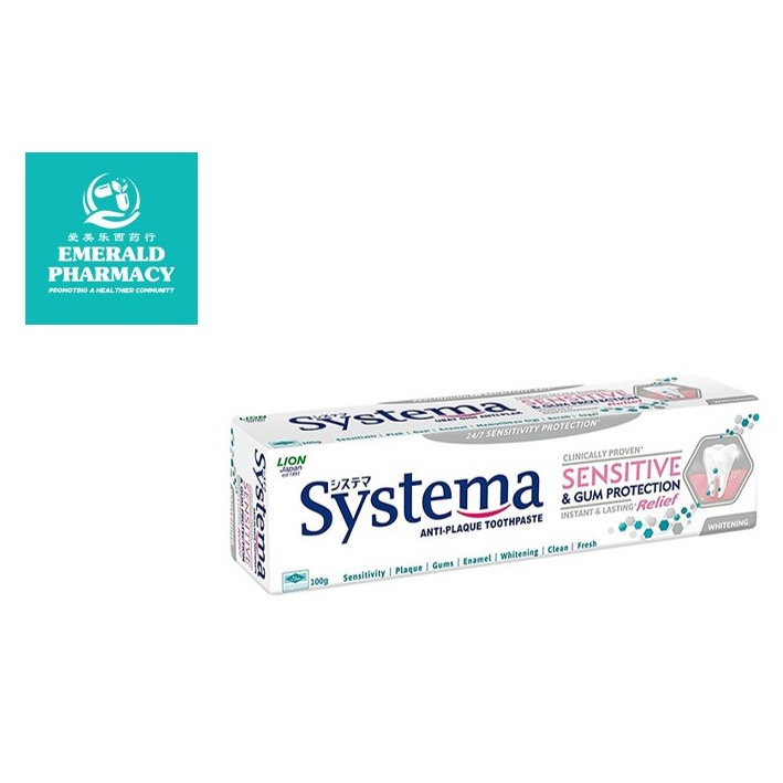 SYSTEMA SENSITIVE TOOTHPASTE 100G (WHITENING/FRESH MINT) | Shopee Malaysia