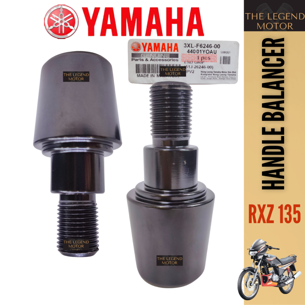 YAMAHA RXZ Handle Balancer Hander handel Batu Kiri Kanan END GRIP ...