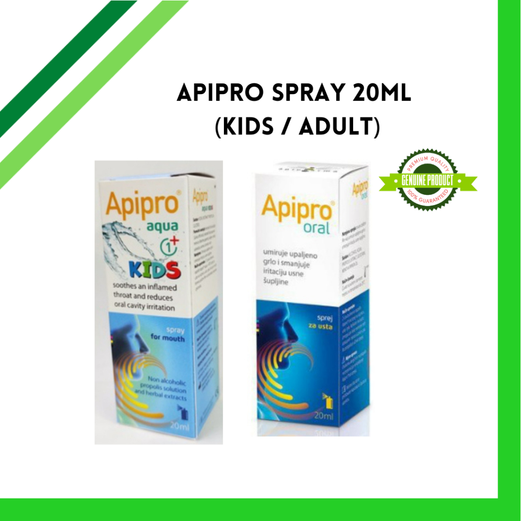 APIPRO ORAL SPRAY 20ML (KIDS /ADULT) | Shopee Malaysia