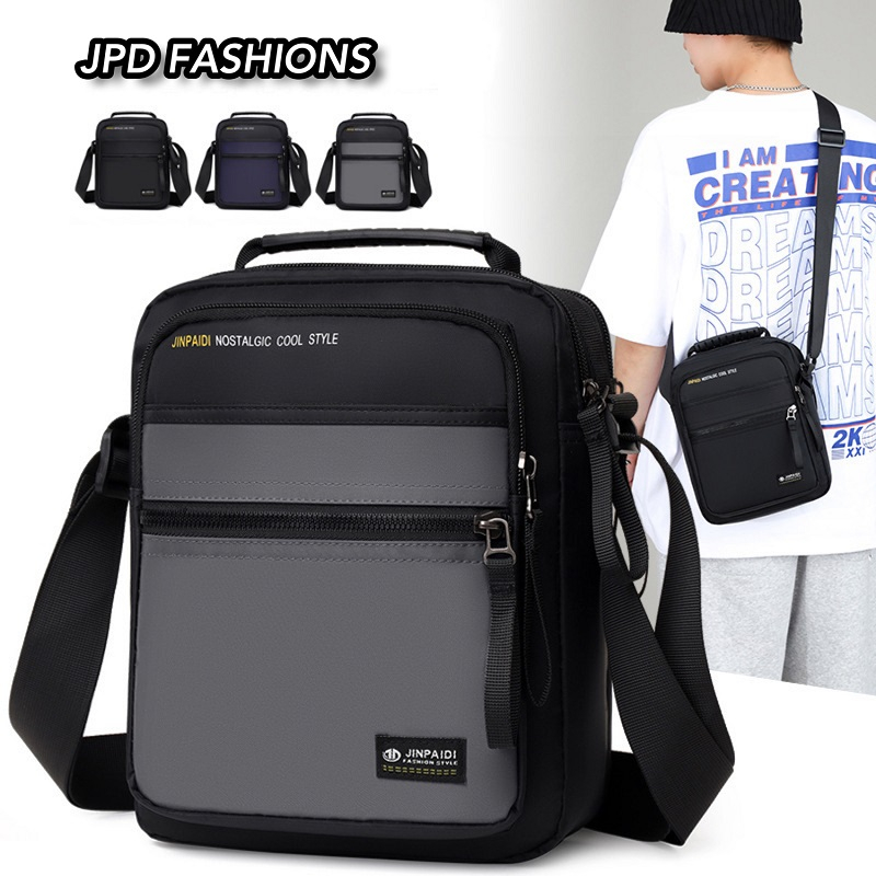 Ready Stock !! JPD Fashion Nylon Men Sling Bag Shoulder Bag Man ...