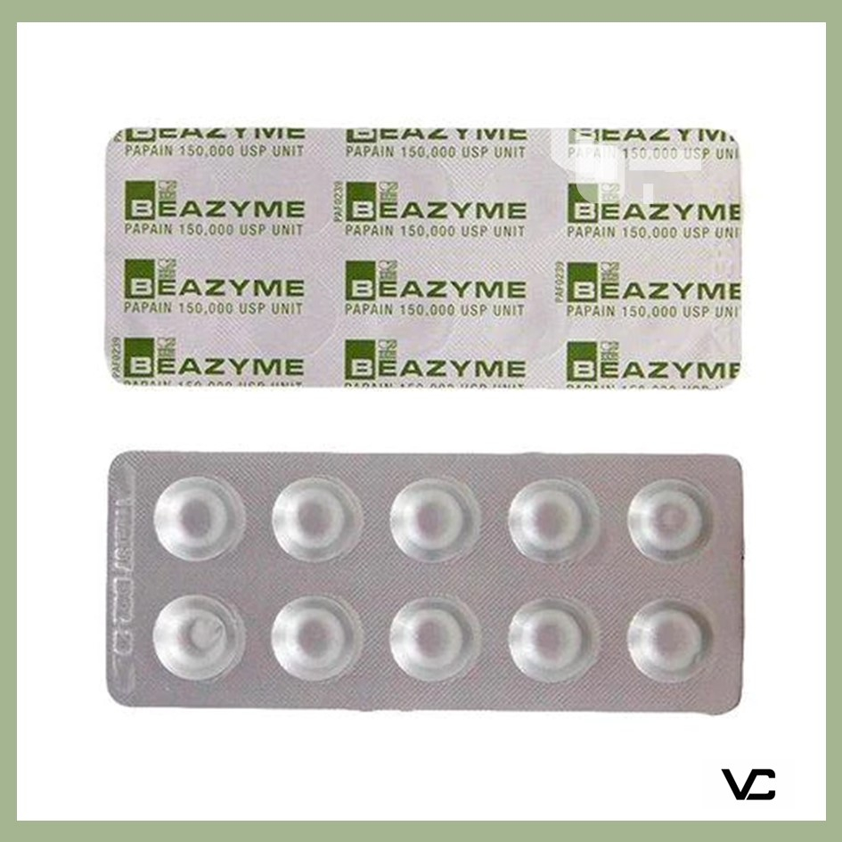 [EXP: 12/2025] BEAZYME PAPAIN TABLET 10'S / STRIP (BENGKAK) | Shopee ...