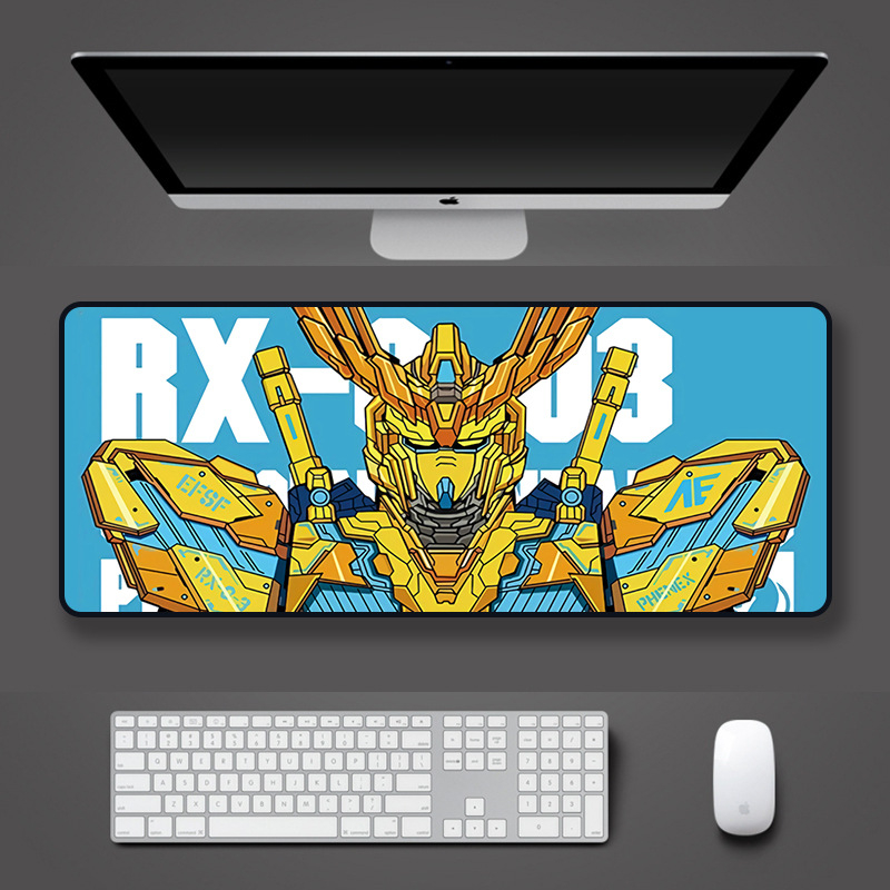 900x400x4mm Large Mouse Pad Mousepad Gundam Large Creative Touchpad ...