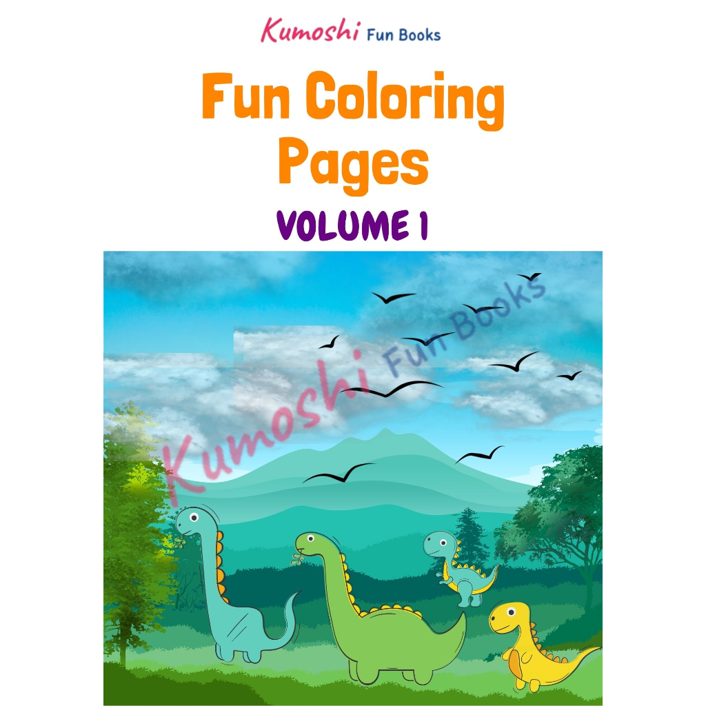 Fun Coloring Pages (Copy the Colors) Vol 1 Unlimited Printable ...