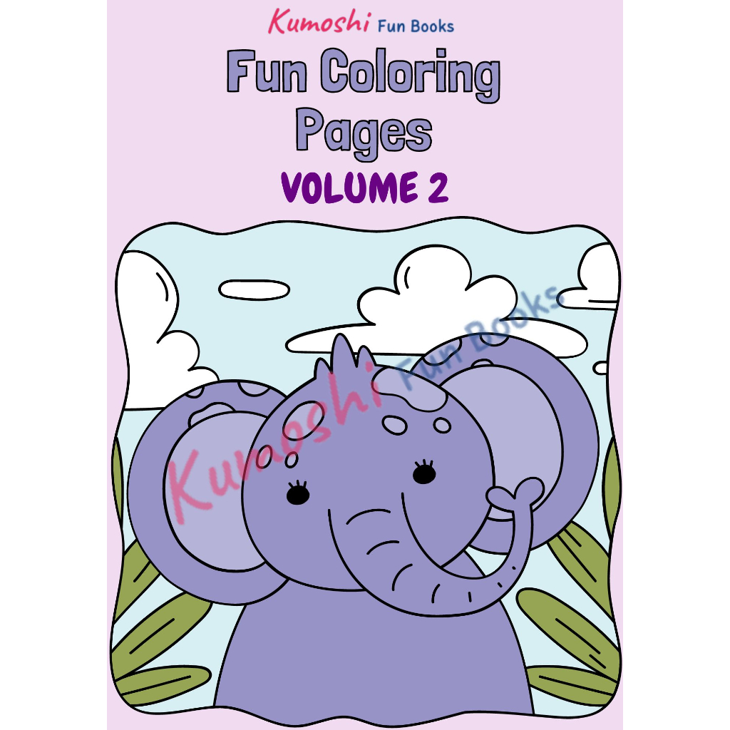Fun Coloring Pages (Copy the Colors) Vol 2 Unlimited Printable ...