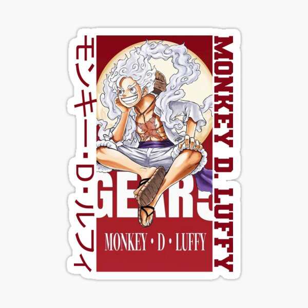 Monkey D. Luffy Gear 5 Stickers v1 | Shopee Malaysia
