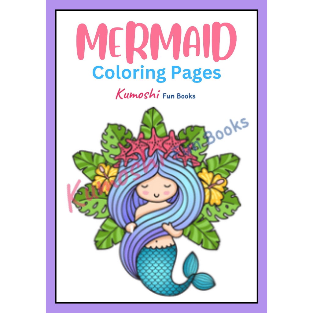 Mermaid Coloring Pages (Copy the Color) Unlimited Printable Preschool ...