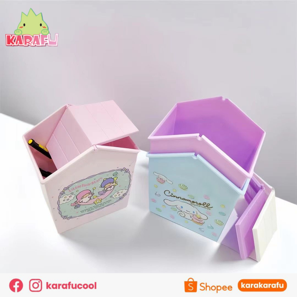 READY STOCK!Sanrio Character Mini Dustbin Perfect for Work Desk Study ...