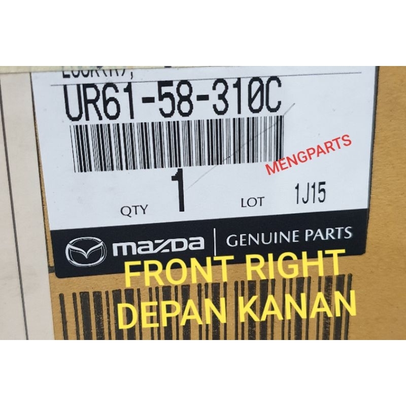 ORIGINAL FORD RANGER WE T5 & MAZDA BT50 2008Y-2011Y FRONT DOOR INNER LOCK UR61-58-310C UR59-59 ...