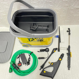 portable water jet pump washing aircond / car Cleaning tools storage ...