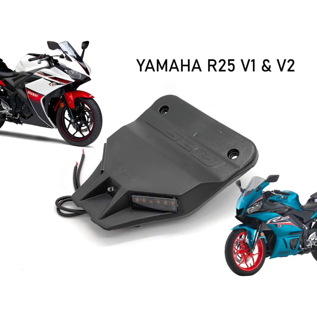 Yamaha R25 V1 V2 UNDERSEAT TAIL TIDY COVER WITH SIGNAL | Shopee Malaysia