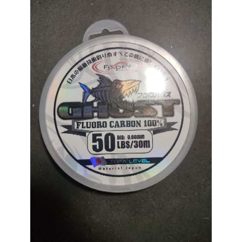 Fixory Ghost Leader 30M 100% fluorocarbon | Shopee Malaysia