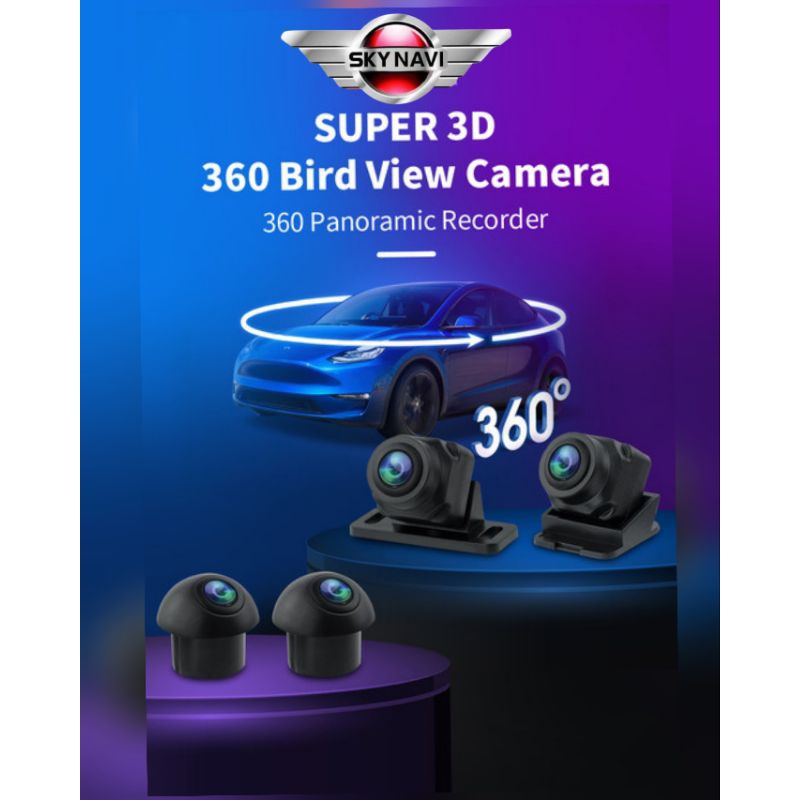 SKY NAVI 7862S TOP MODEL ANDROID PLAYER WITH 360 BIRD VI hiEW | Shopee ...