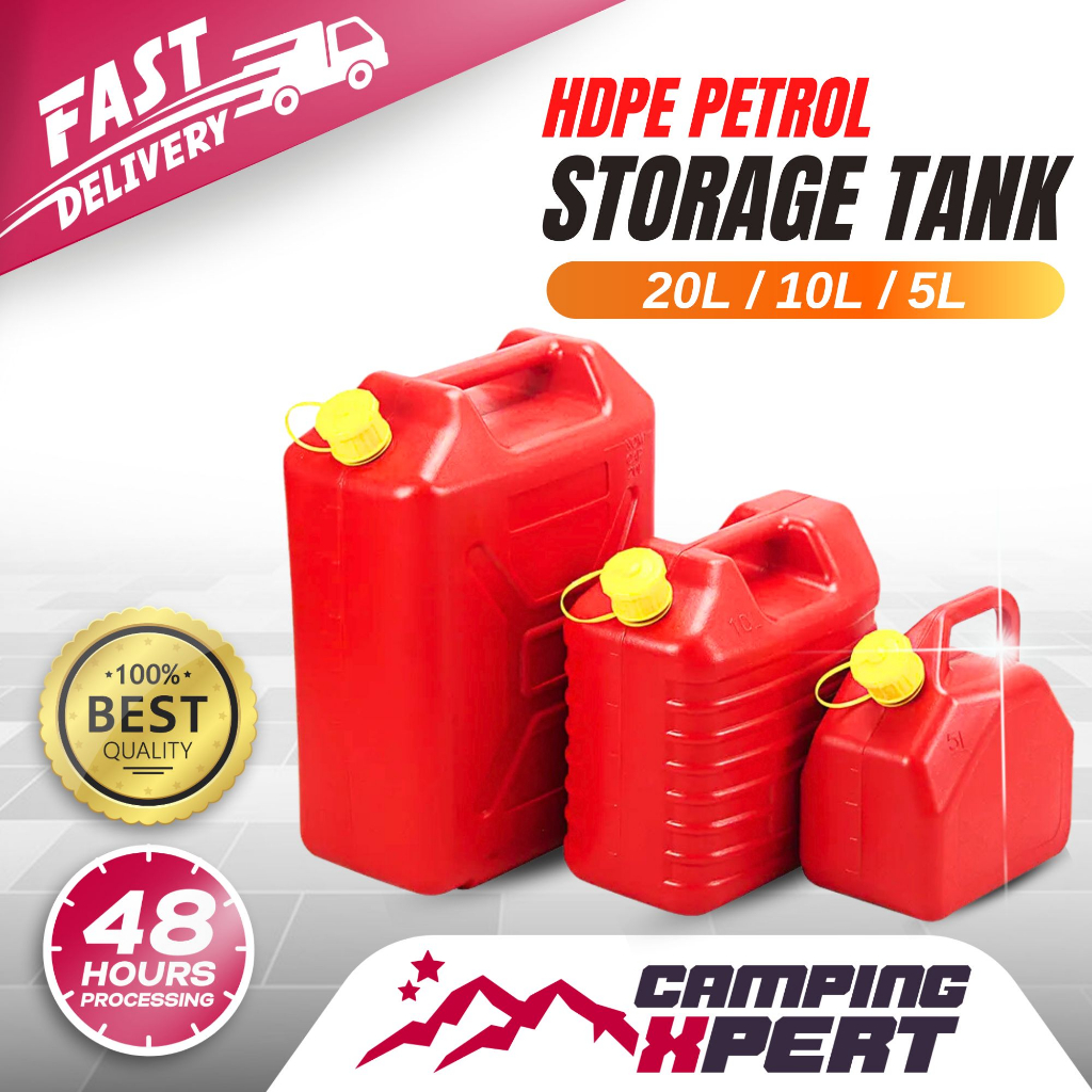 Petrol Storage Tank 5L/ 10L/ 20L Oil Tank Petrol Tank Motorcycle Car Jerry Can Petrol Tong ...