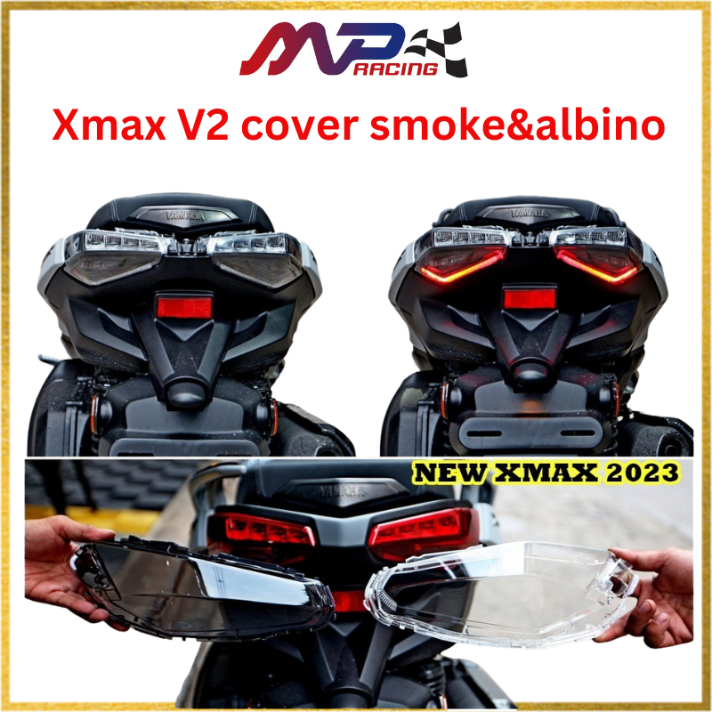Xmax V2 Rear Lamp Cover Smoke,Clear Albino,Yamah Xmax250 2023 | Shopee ...