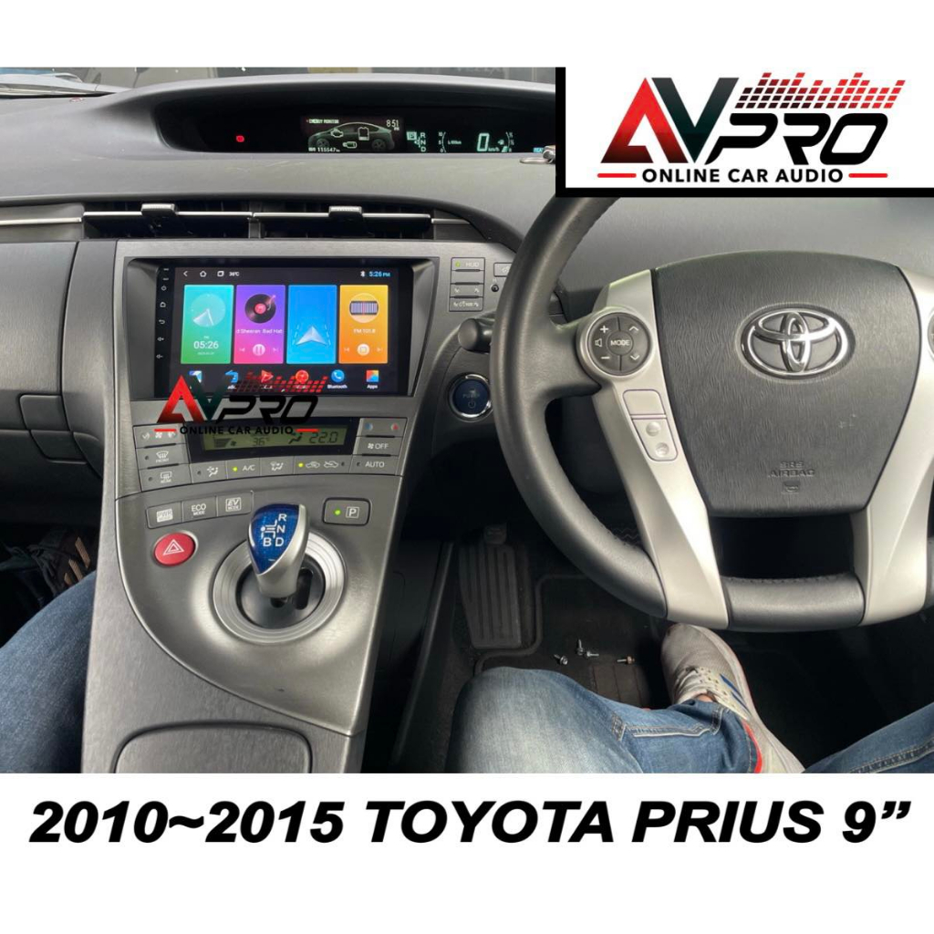 2010~2015 TOYOTA PRIUS OEM 9" Android WiFi GPS USB MP4 Video player ...