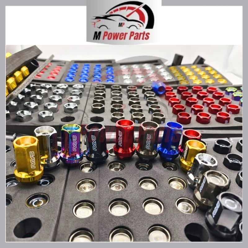 IRAYS steel Wheel nut kereta lock nuts Lock Tayar kereta Nat Kereta ...
