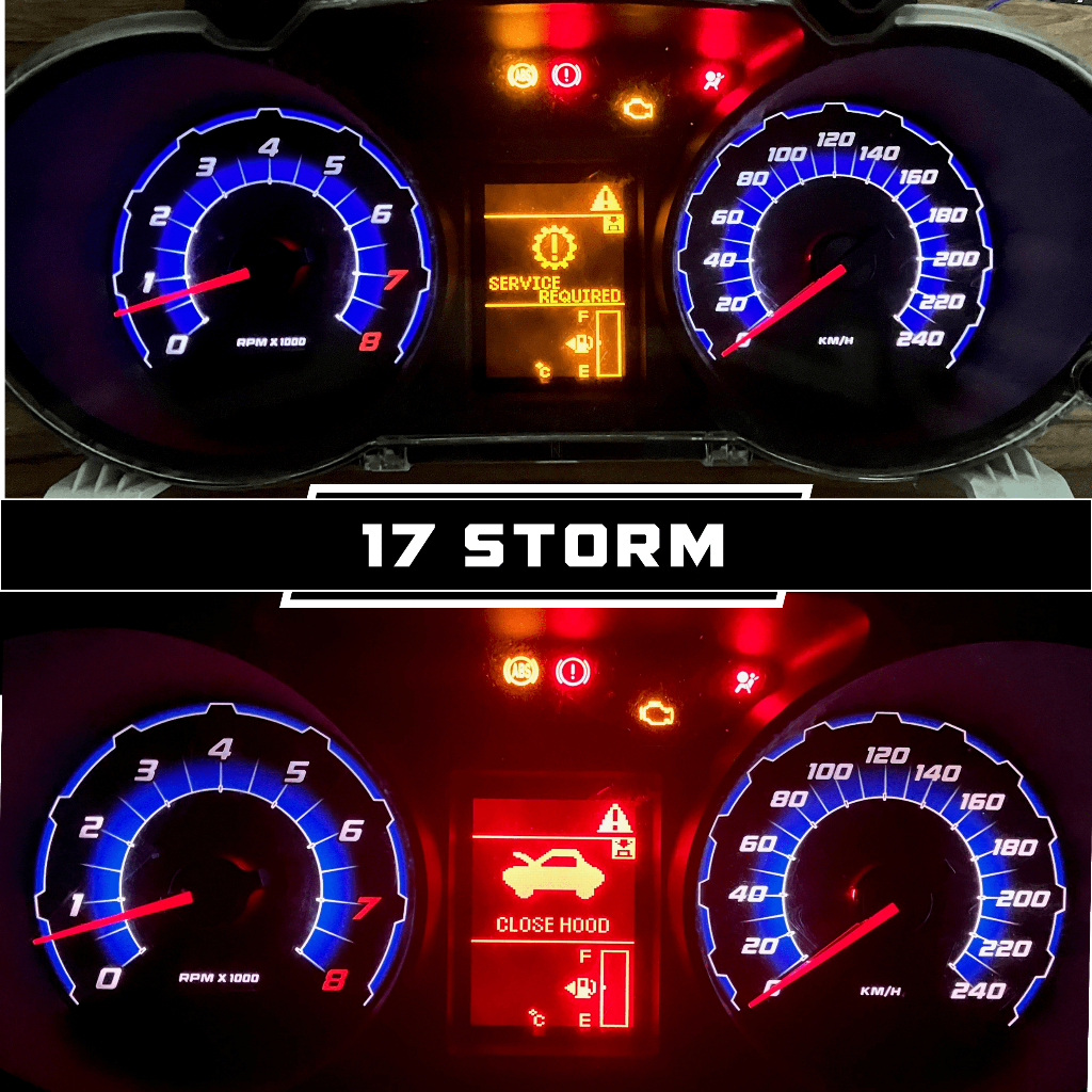 PAPAN METER CUSTOM INSPIRA & LANCER GTE (240KMH, RPM ON LEFT) | Shopee ...