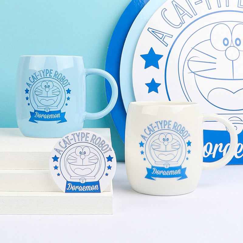 [ORIGINAL] DORAEMON MUG 400ml ceramic mug doraemon gift cawan doremon ...