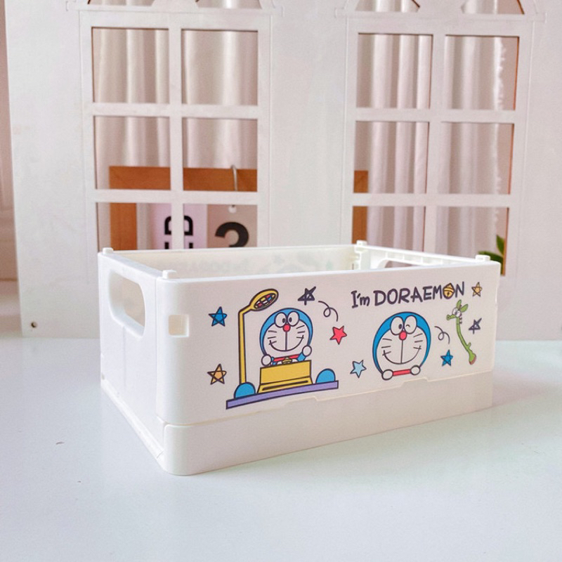 [Fordable Box] Doraemon storage box table box Doraemon gift | Shopee ...