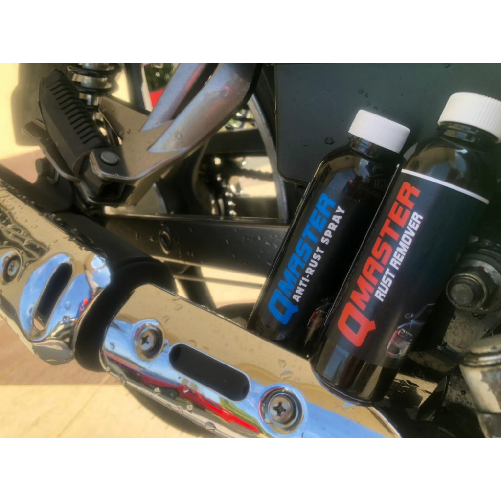 Q MASTER KARAT RUSH REMOVER-ANTI RUST SPRAY-BESI-EKZOZ-MOTOR | Shopee ...