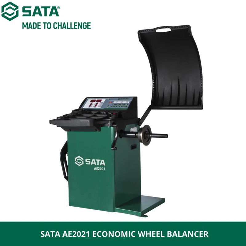 SATA AE2021 ECONOMIC WHEEL BALANCER / WHEEL BALANCHING / TYRE BALANCER ...