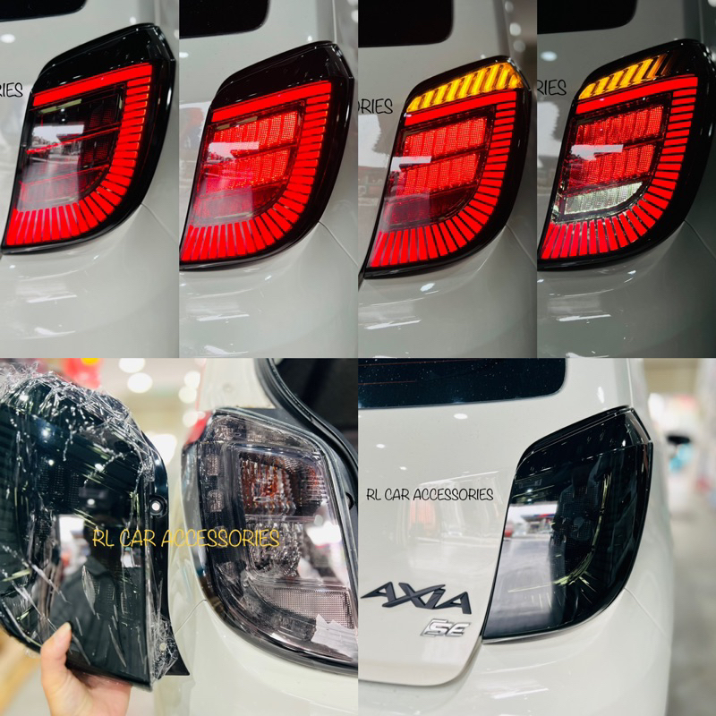 Perodua Axia led tail lamp light 2015 2016 2017 2018 2019 2020 2021 ...
