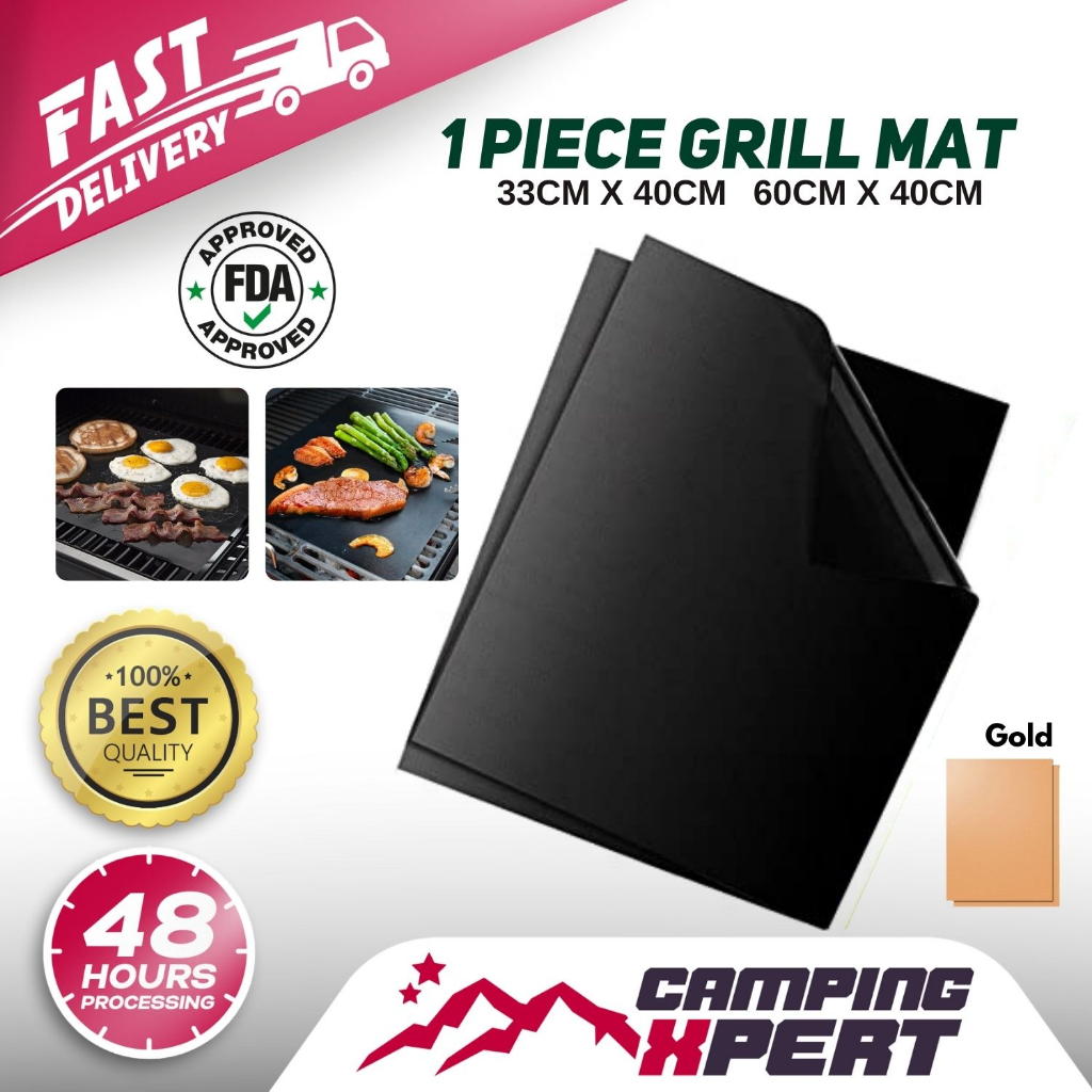 Non Stick Reusable Grill Mat High Heat Resistant Baking Sheet Paper ...