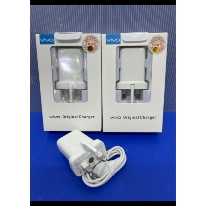 (18W) 2in1 Dual-Engine Fast Charging Adapter Micro USB Cable Set vivo ...