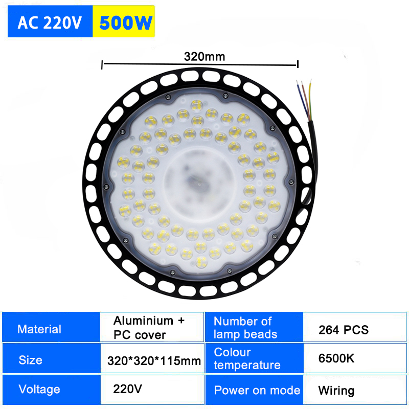 600W Factory Warehouse Industrial Lamp High Power Industrial Chandelier ...