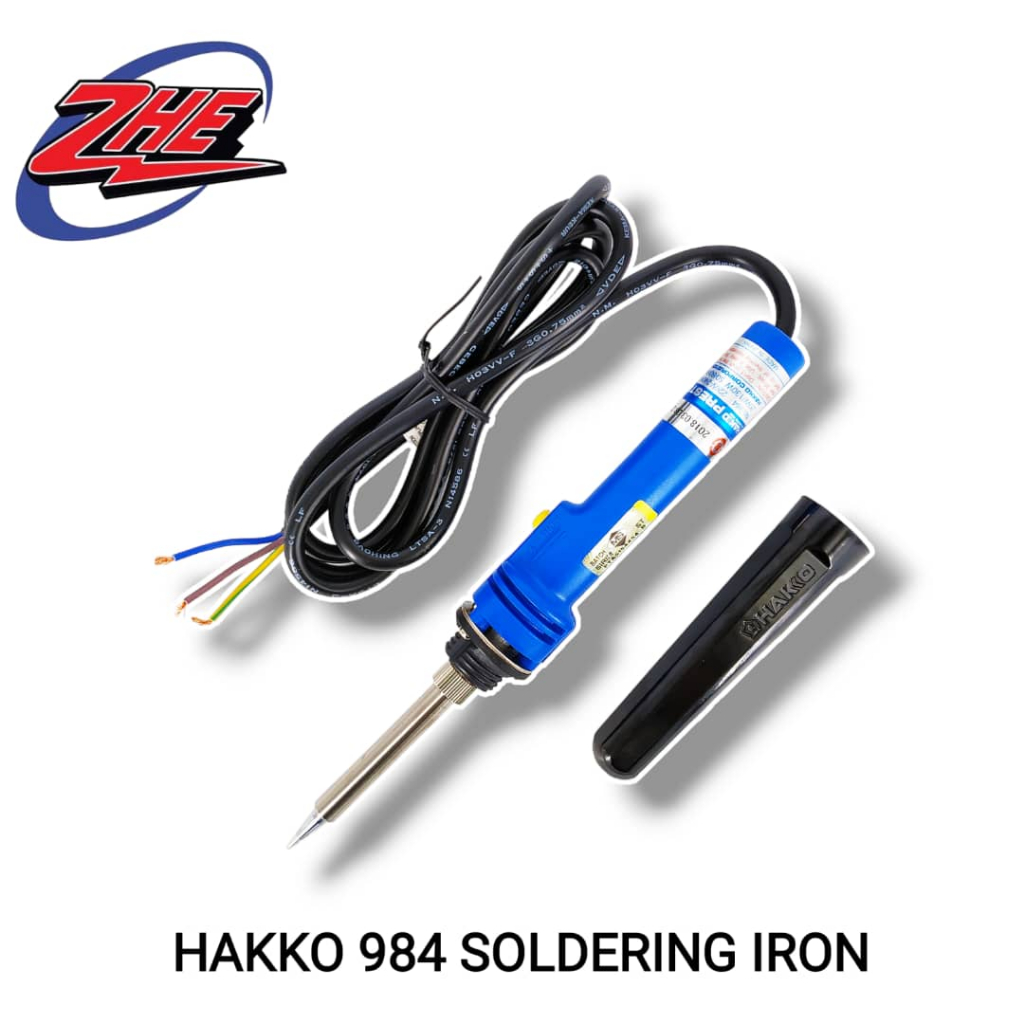 HAKKO PRESTO 984-09 SOLDERING IRON / BESI PEMATERIAN 20W~130W MADE IN ...