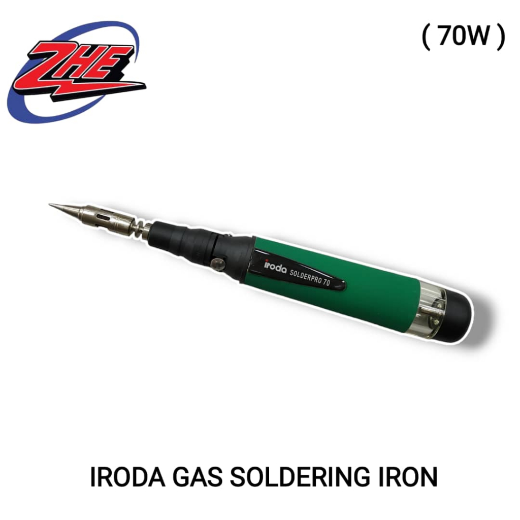 IRODA SOLDERPRO 70 70W GAS SOLDERING IRON PEN TOOL / BESI PEMATERIAN ...